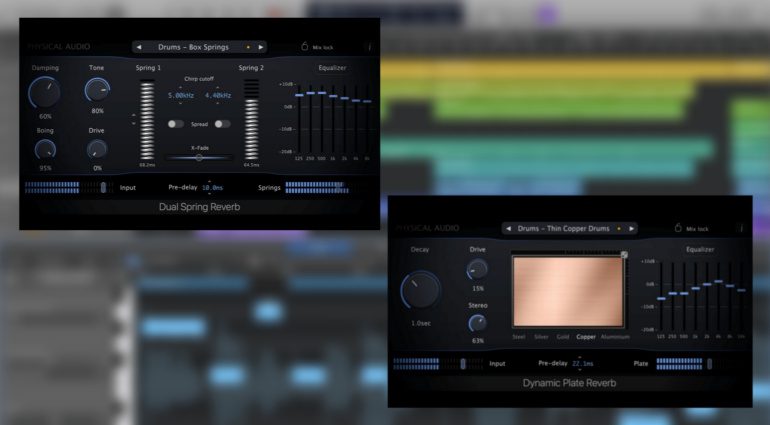 Dual Spring and Dynamic Plate: physical modeling reverb plug-ins get a ...
