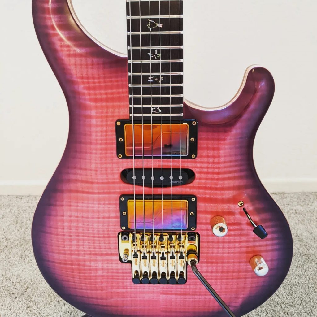 Herman Li shares his colorific new PRS signature guitar! - gearnews.com