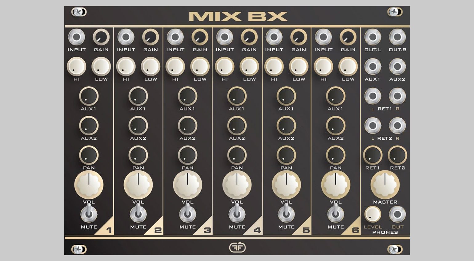 Feedback Modules works up two new Mixer modules: MIX CR and MIX KM ...