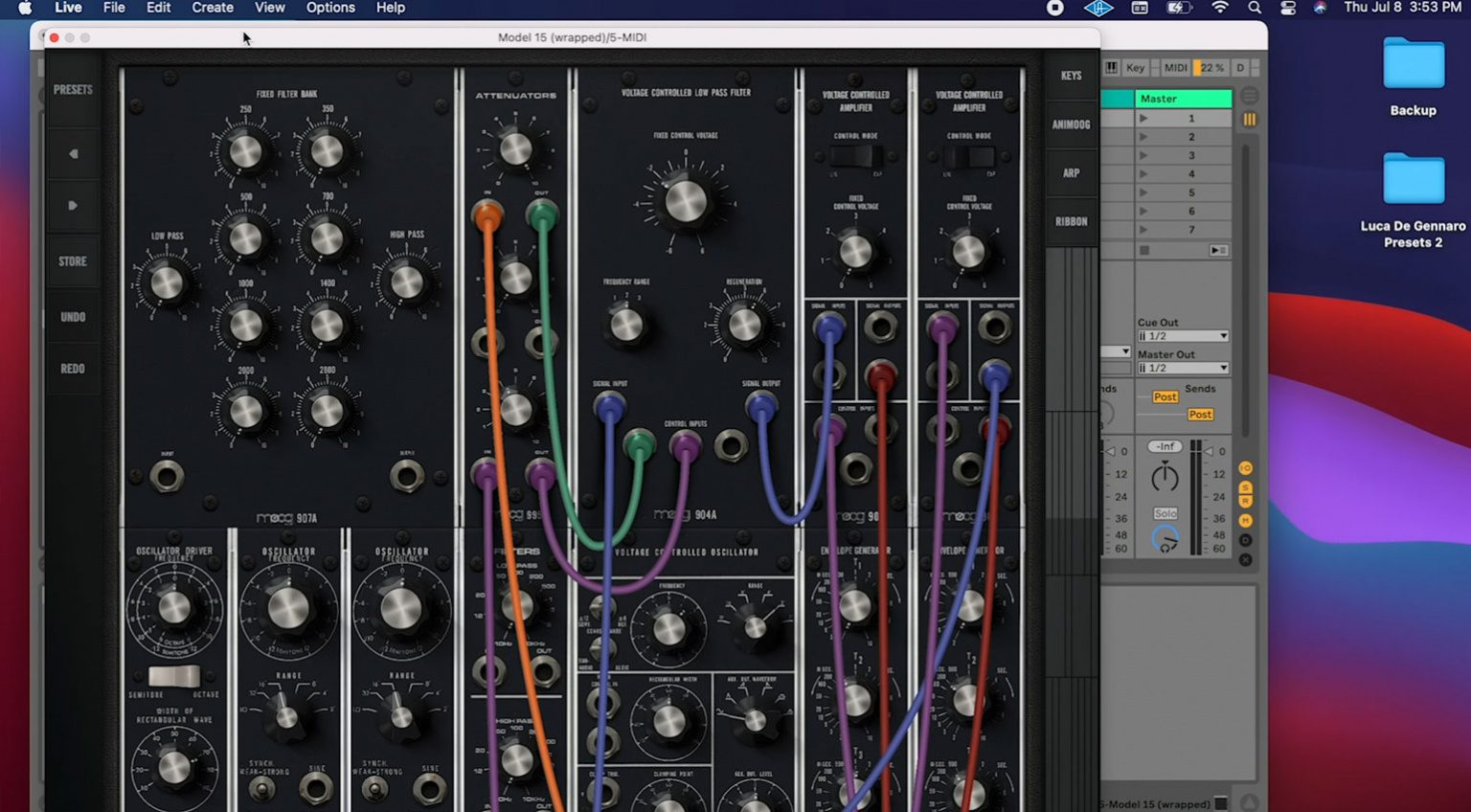 Superbooth 2021: Moog Model 15 app now available as a VST plugin ...