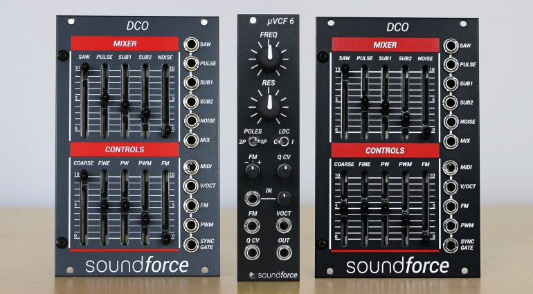 Superbooth 2021: SoundForce announces updated DCO and Juno inspired uVCF 6 - gearnews.com