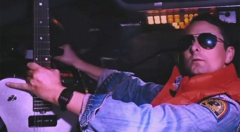 Great Scott! Matt Bellamy and Manson Guitar Works go Back To The Future ...