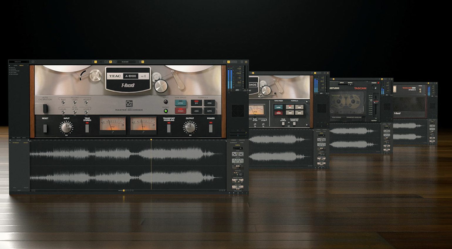 IK Multimedia T-RackS Tascam Tape Collection emulates 4 classic tape ...