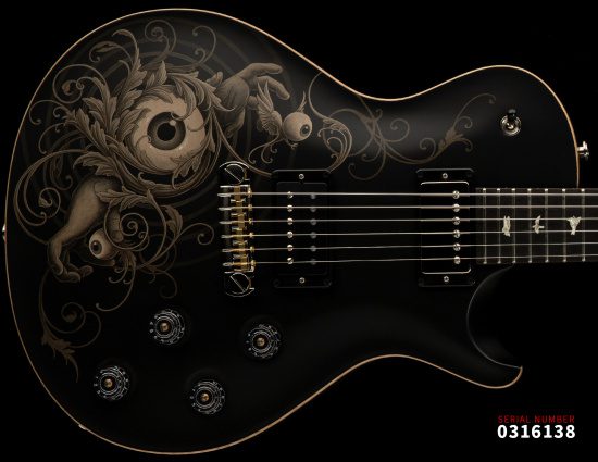 20 hand painted PRS Custom Tremonti Joe Fenton Limited Editions ...