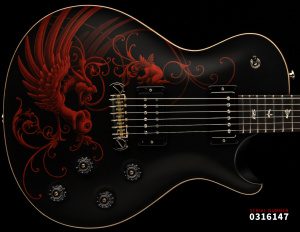 20 hand painted PRS Custom Tremonti Joe Fenton Limited Editions ...
