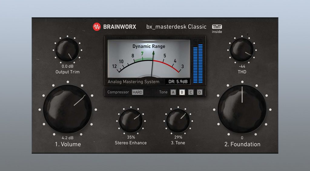 Get the Brainworx bx_masterdesk Classic mastering plug-in for FREE ...