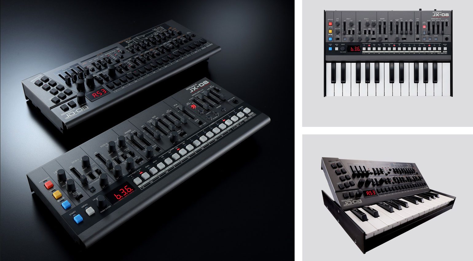Roland Boutique is back with the JX-08 and JD-08 - gearnews.com