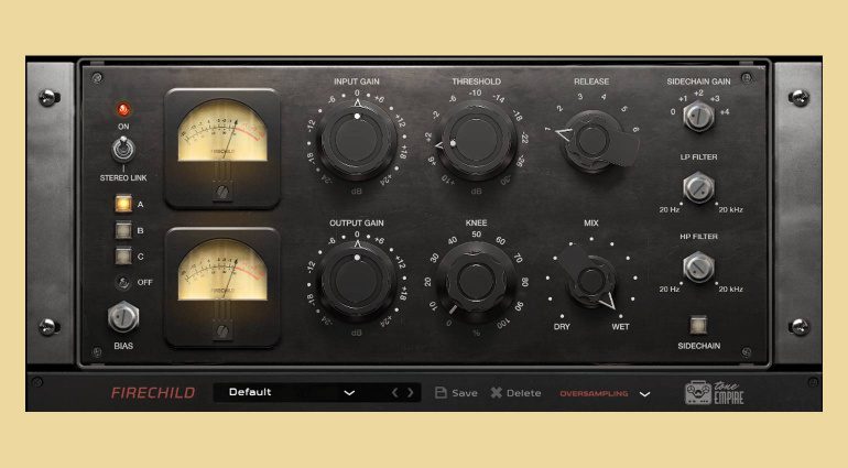 Tone Empire Firechild: Four Fairchild compressor emulations in one plug ...