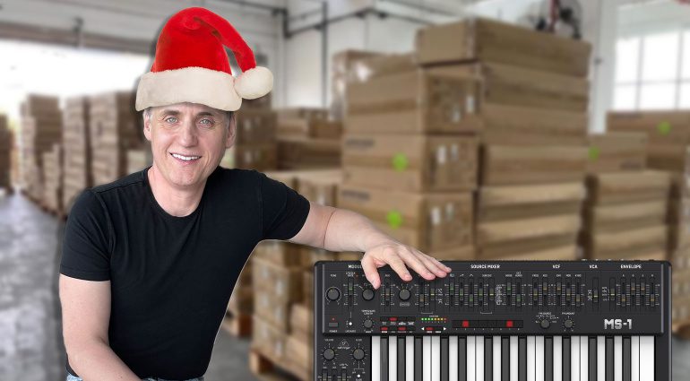 Behringer follows through on "1000 Synths for Kids" pledge - and then ...