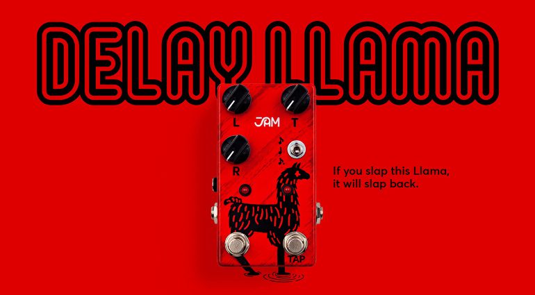 JAM Pedals introduces new Delay Llama Mk 3 Analog Delay, now with Tap ...