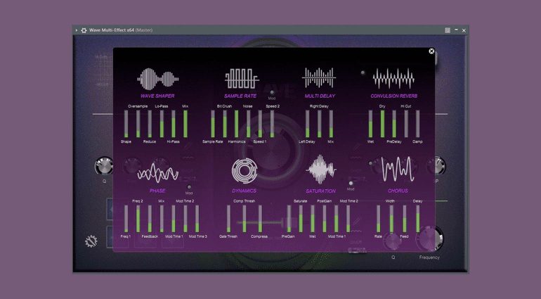 Produce-RNB Wave: multi-effects plug-in slaps audio around - gearnews.com