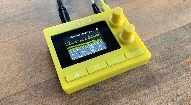 First Look Review: 1010music Nanobox Lemondrop, a pocket-sized granular ...