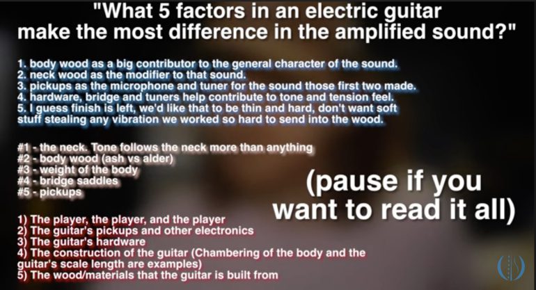 Where does your electric guitar's tone come from? - gearnews.com