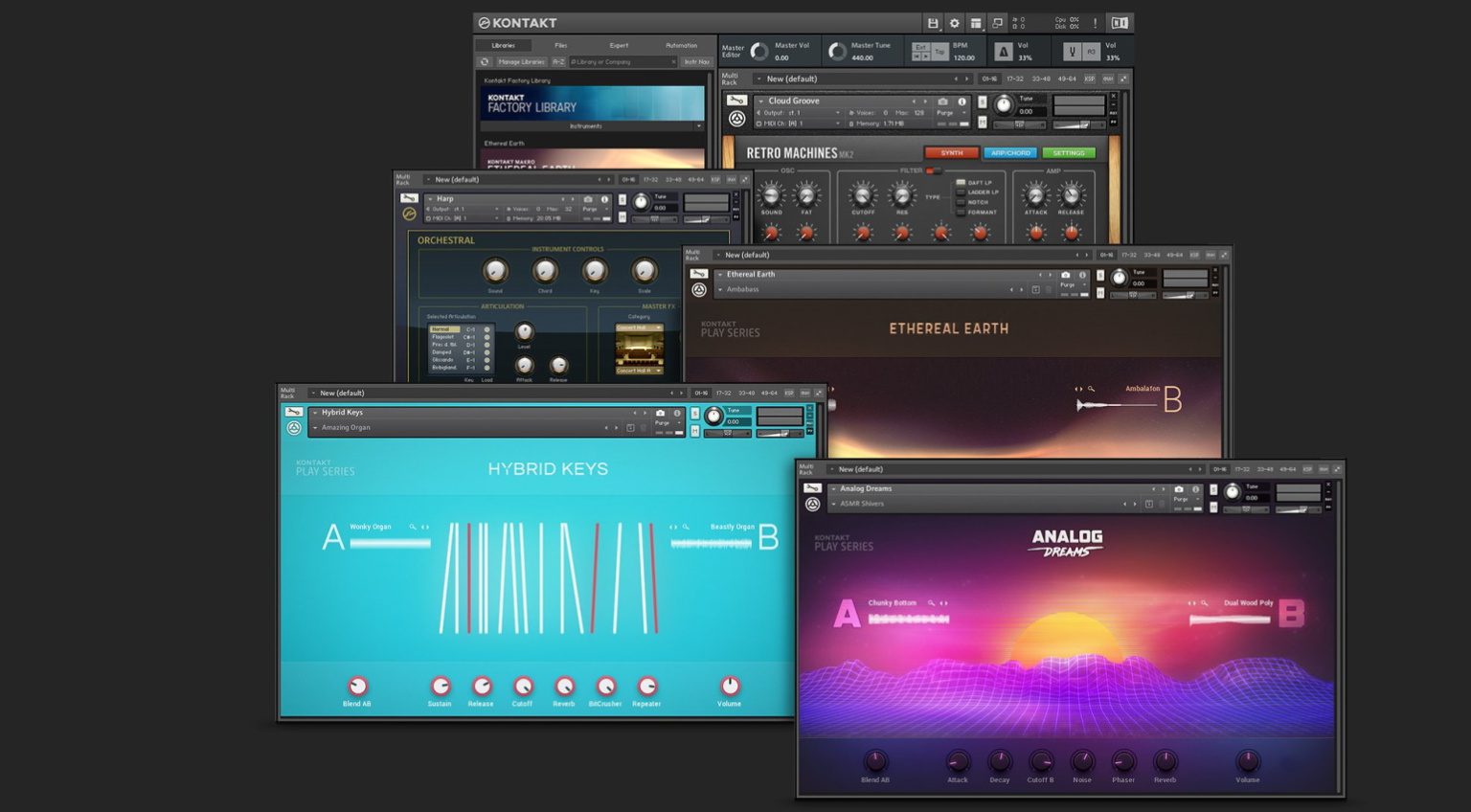 Native Instruments Kontakt 6.7: M1 & Windows 11 support, 2 bass amps ...