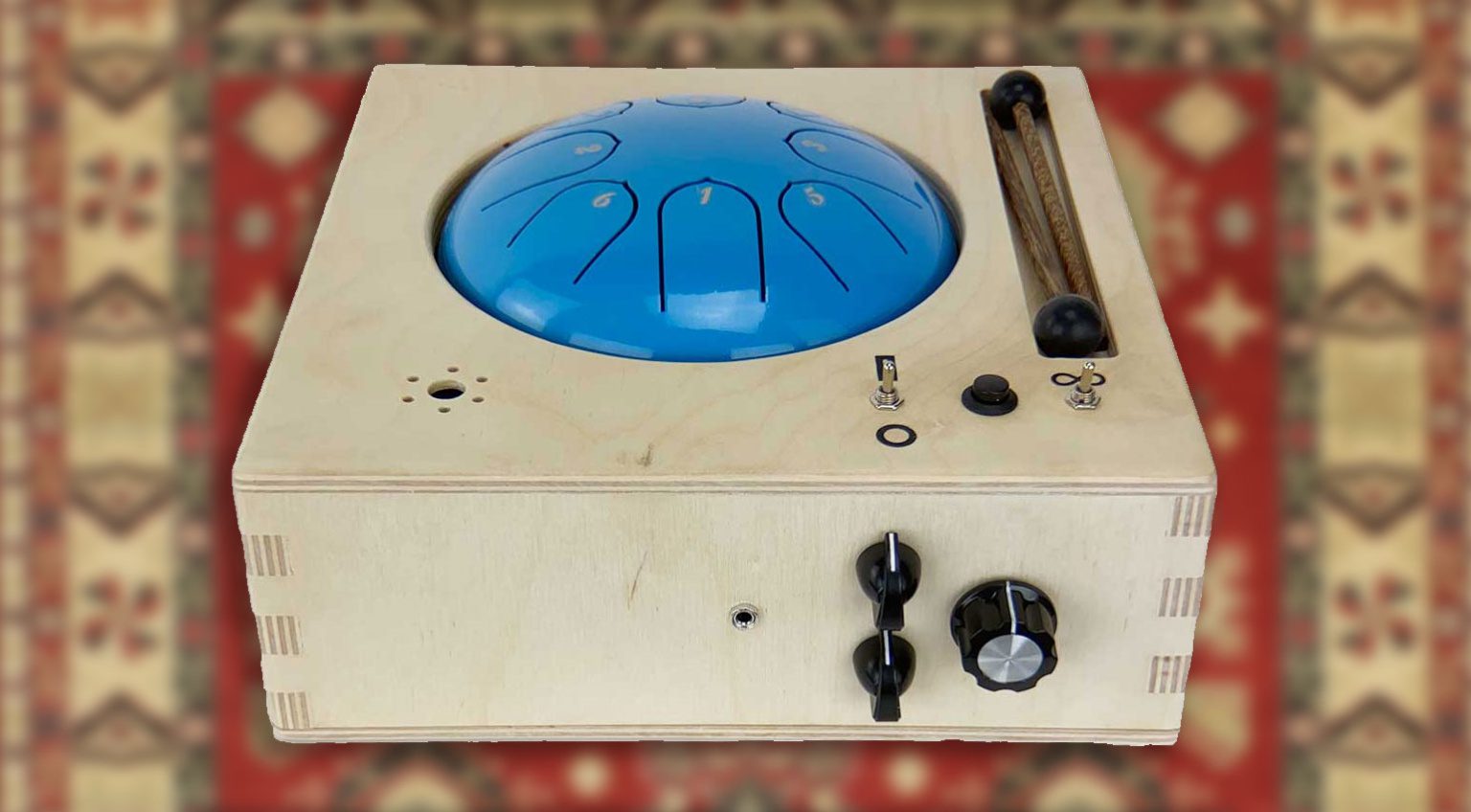 Tongue Drum delay box: mallet melodies memorised - gearnews.com