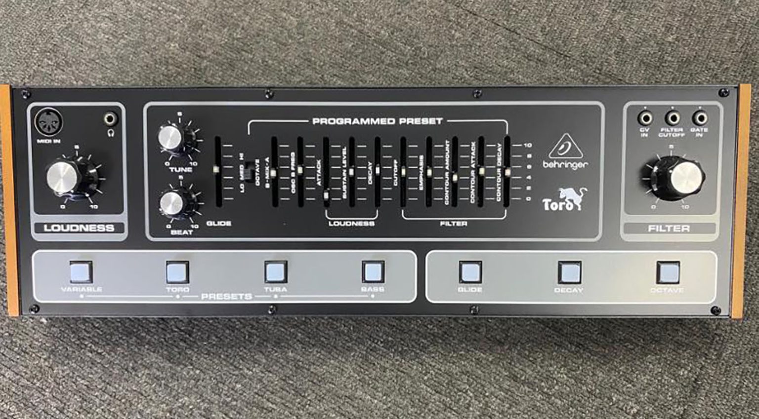 Behringer Toro: Bringing Taurus to the desktop - gearnews.com