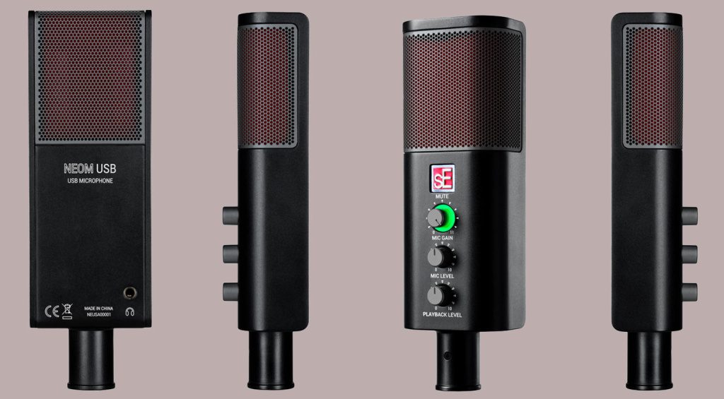 sE Electronics NEOM USB: USB-C condenser mic for content creation ...