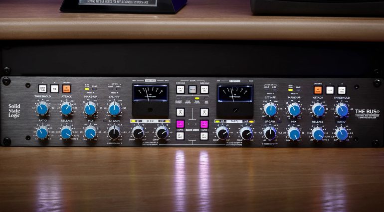 BUS+ is the new SSL hardware bus compressor - gearnews.com