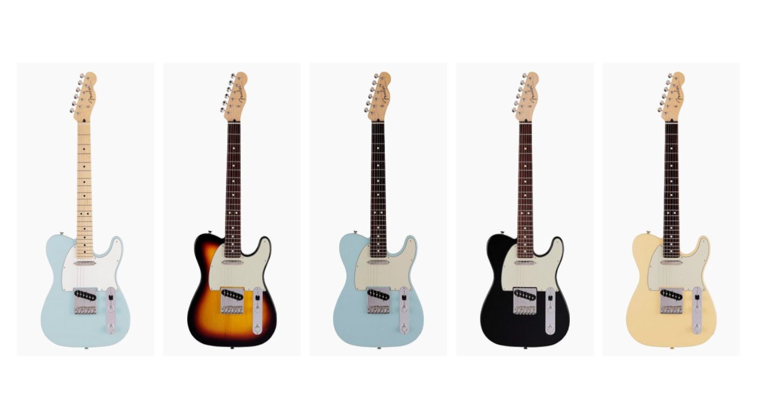 Fender Japan Junior Collection: Shorter scale and satin finishes ...