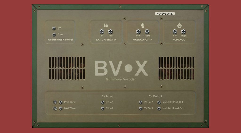 V-X Multimode Vocoder: new Reason Rack Extension - gearnews.com