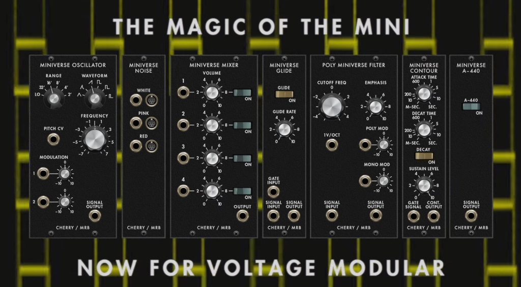 Cherry Audio splits Miniverse into a module pack for Voltage Modular ...