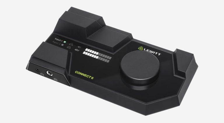 Lewitt CONNECT 6 USB-C Audio Interface - gearnews.com