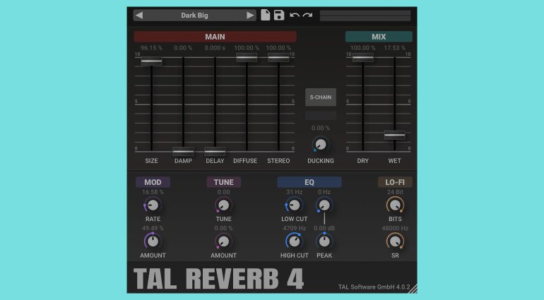TAL-Reverb-4, Dirty Filter Plus, Littl3-P: Free Plugins - gearnews.com